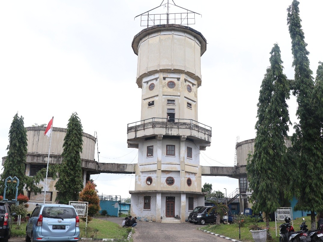 Cagar Budaya Water Toren: Simbol Pengibaran Bendera Merah Putih Pertama ...